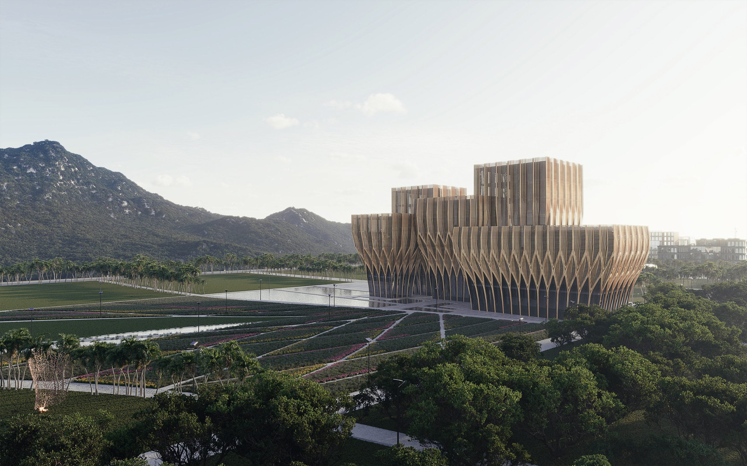 Sleuk Rith Institute Visualization – Arch Viz Artist