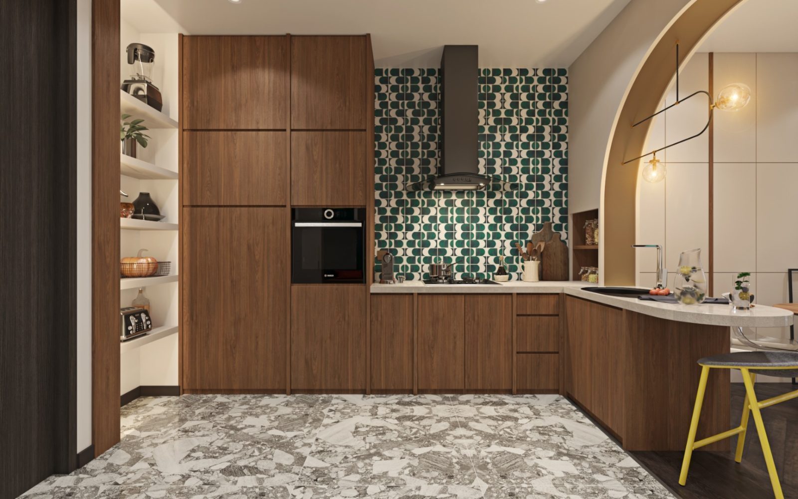 Modern Organic Interior Villa – Arch Viz Artist