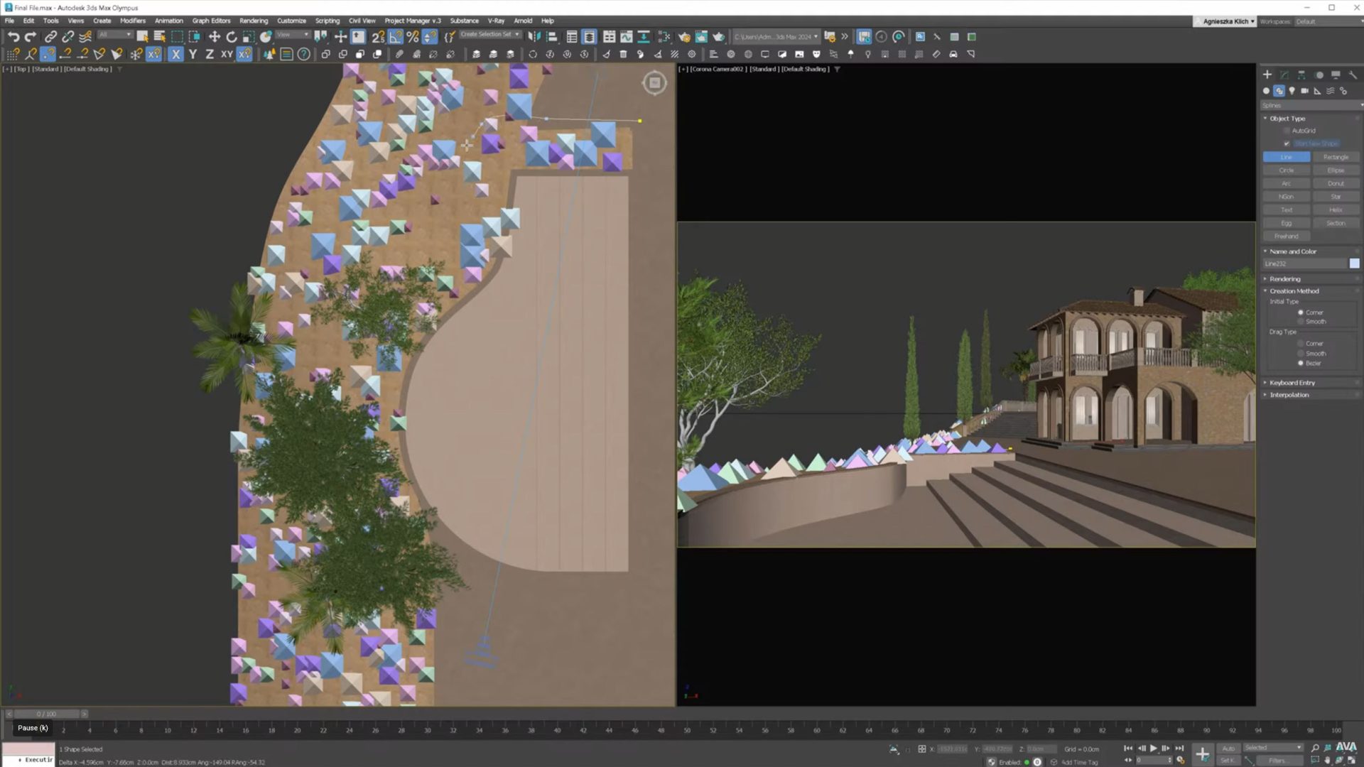 Exterior Visualization From Start To Finish | 3ds Max + Corona Render ...
